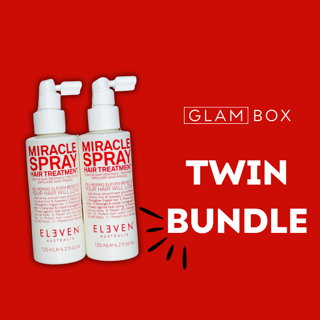 Eleven Miracle Spray Hair Treatment 125ml TWIN BUNDLE – Glam Box