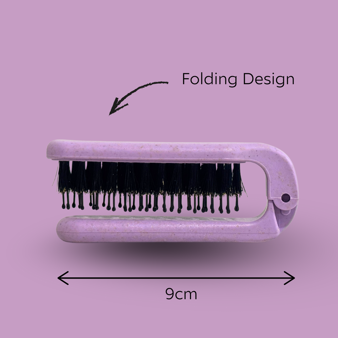Mini Miracle Folding Brush Lilac – Glam Box