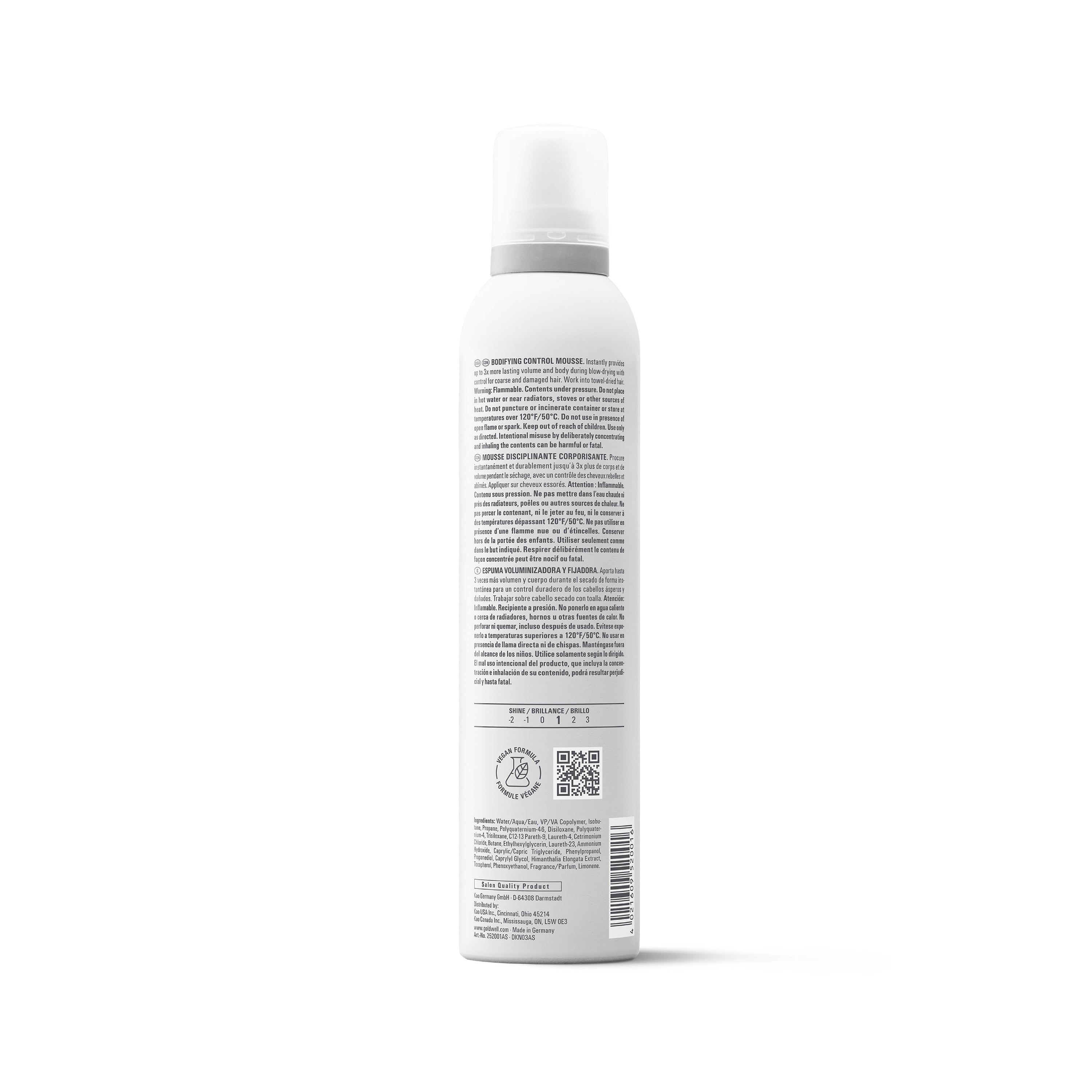 Goldwell StyleSign Volume Bodifying Control Mousse 300ml – Glam Box