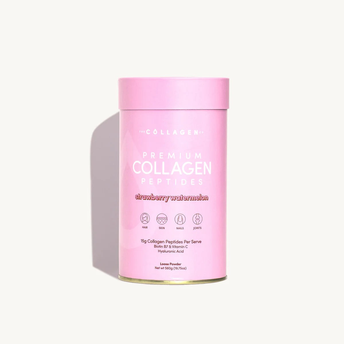 The Collagen Co. Strawberry Watermelon Collagen Powder - 560g – Glam Box