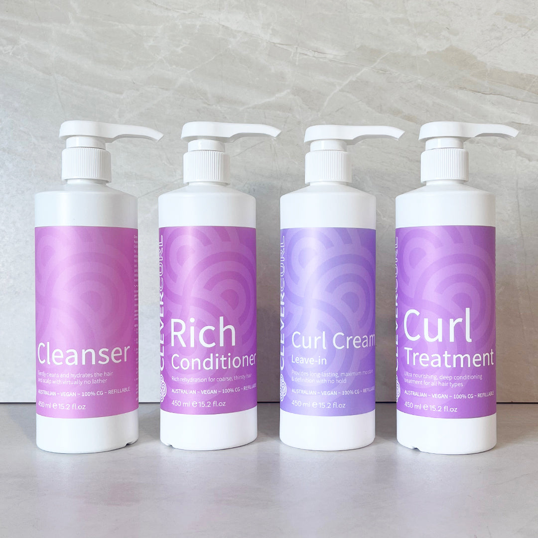 Clever Curl Curly Hair Health Glam Bundle – Glam Box